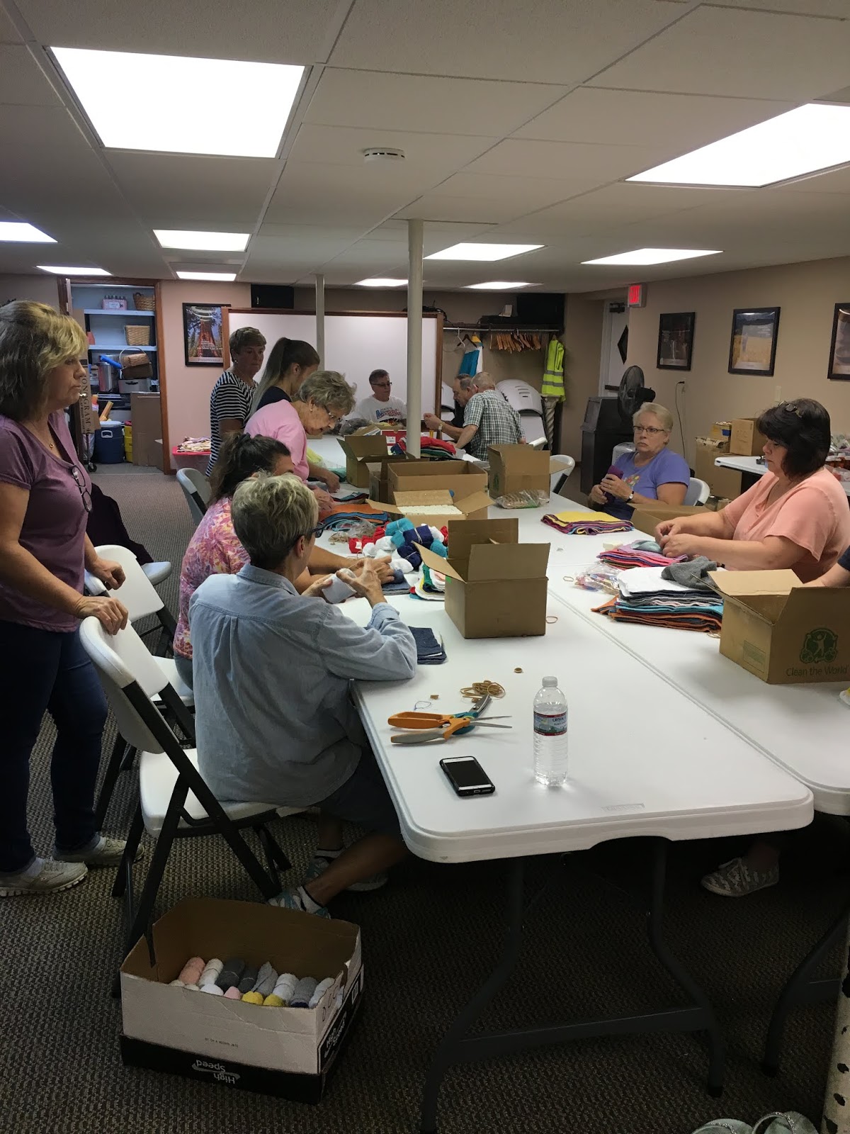 Friendship Bible Church: Operation Christmas Child - ASSEMBLY LINE!