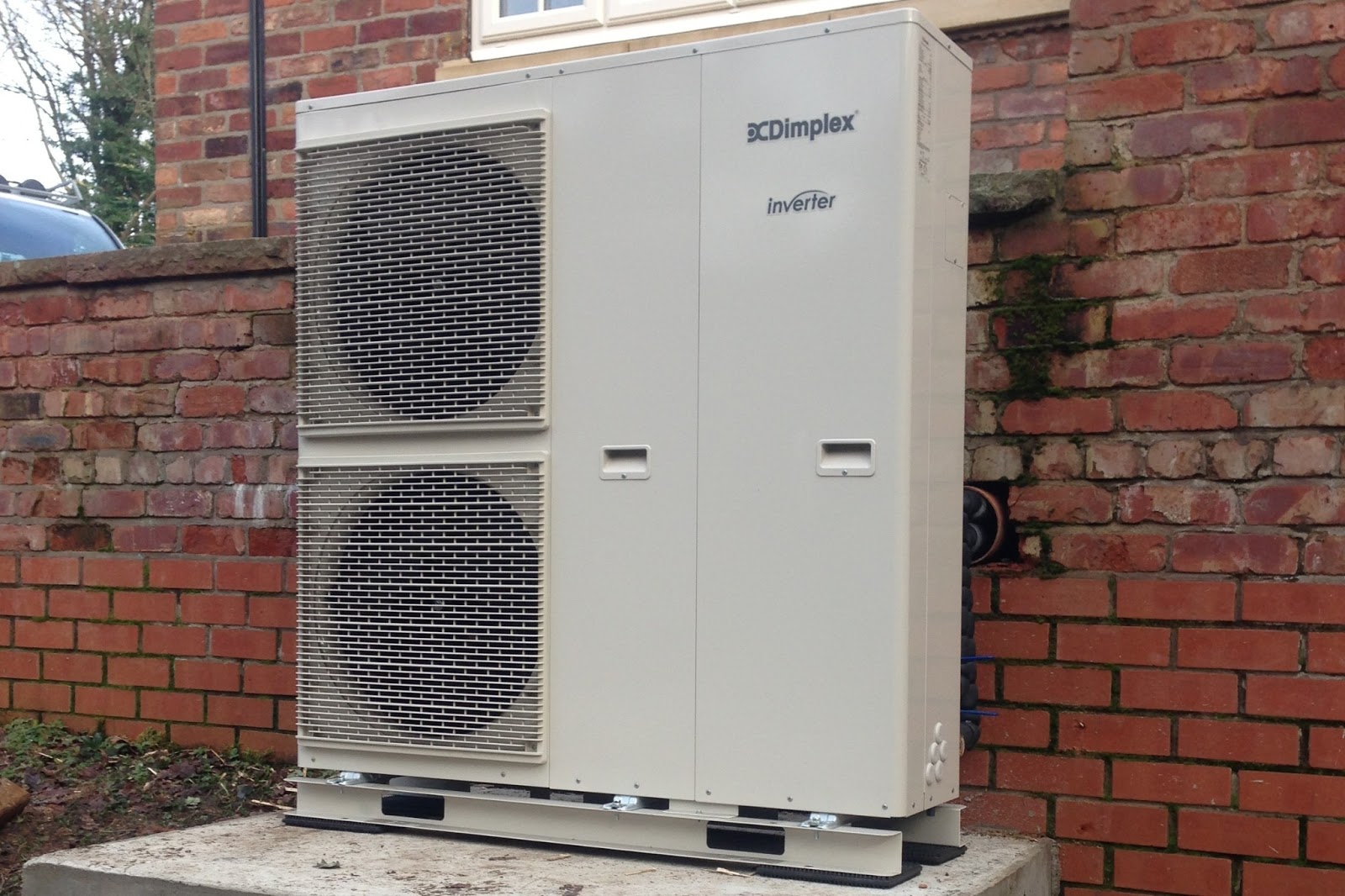 Latest Installations: Dimplex Air Source Heat Pump, Cheshire