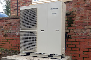 Latest Installations: Dimplex Air Source Heat Pump, Cheshire