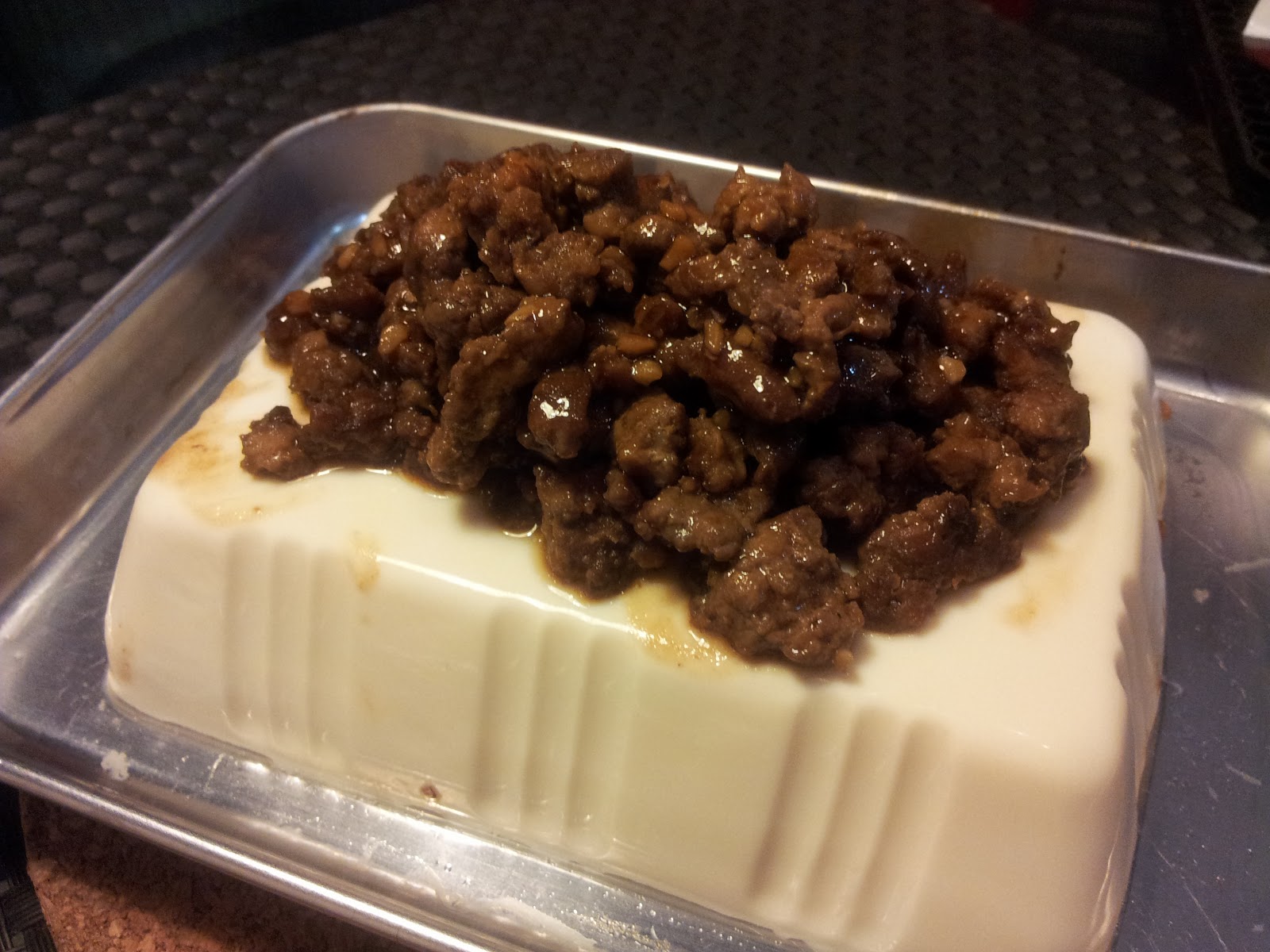 Steamed Beancurd (Tofu) with Minced Meat | Shan's Recipes