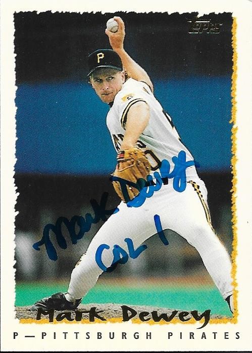 foul bunt: TTM Success - Mark Dewey