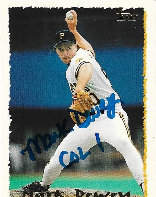 foul bunt: TTM Success - Mark Dewey