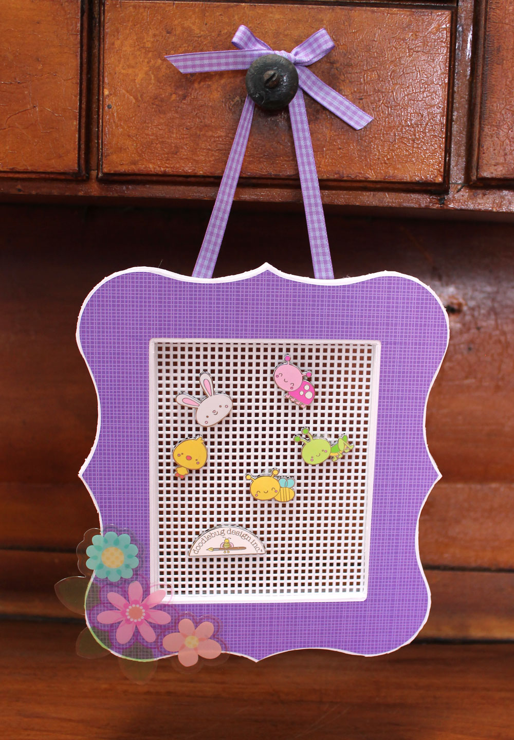 Doodlebug Design Inc Blog: Collectible Pin Challenge: Frames with Kathy