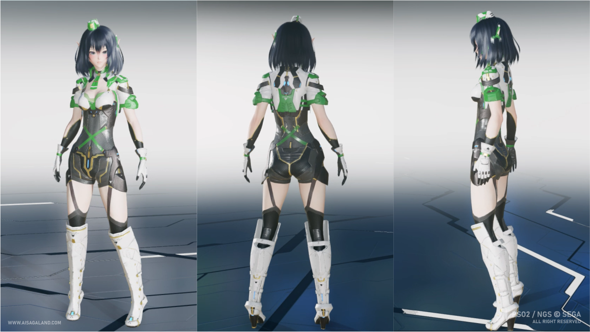 PSO2 NGS Character Creation - Liu Lin - Aisaga Land
