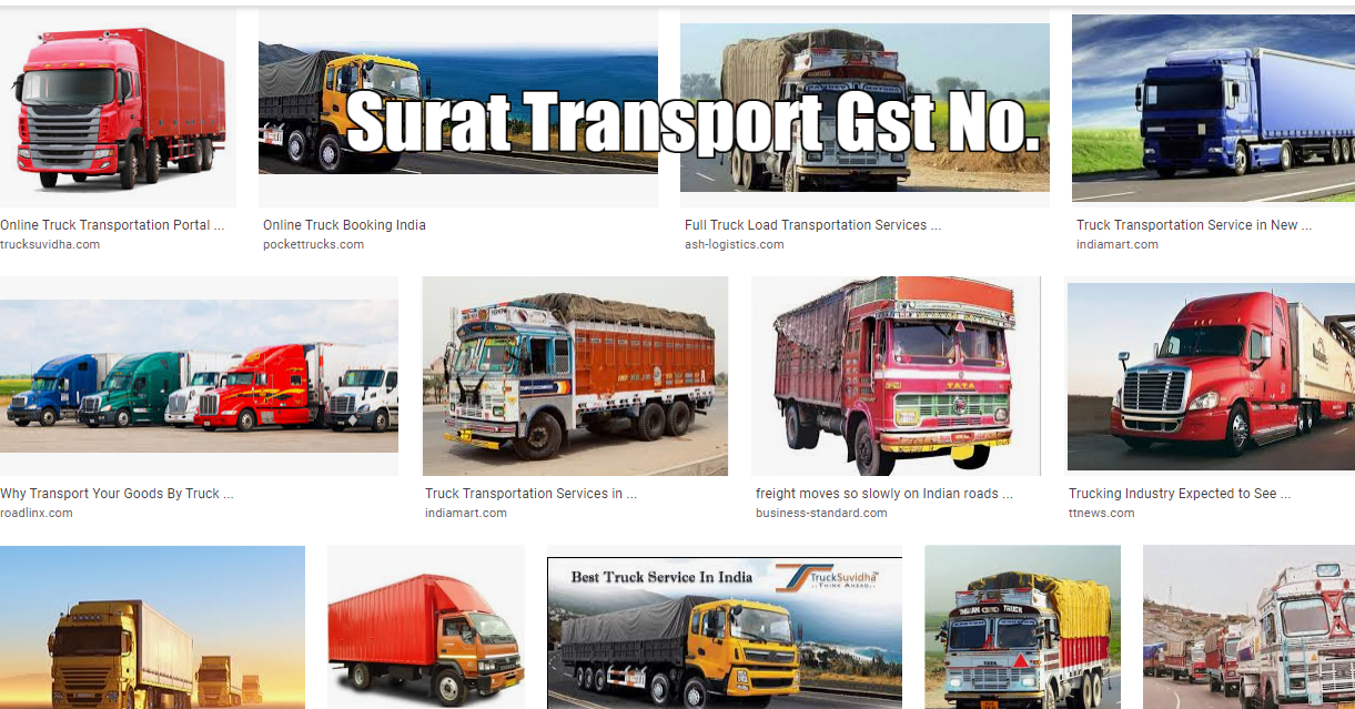 MP Golden Transport Gst Number Surat
