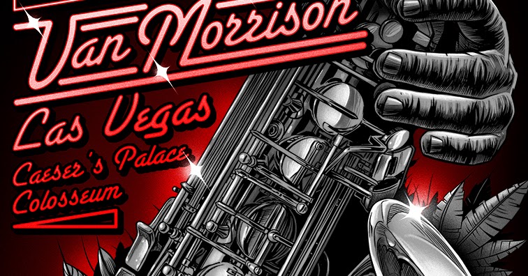 INSIDE THE ROCK POSTER FRAME BLOG: Maxx242 Van Morrison Las Vegas Poster