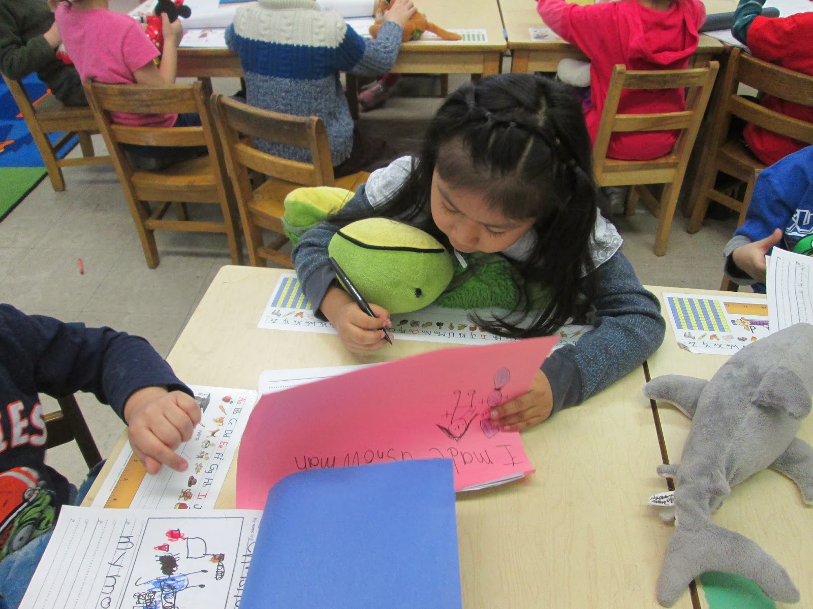 The Busy Bees of K-109: Bring your Stuffed Animal to School Day!