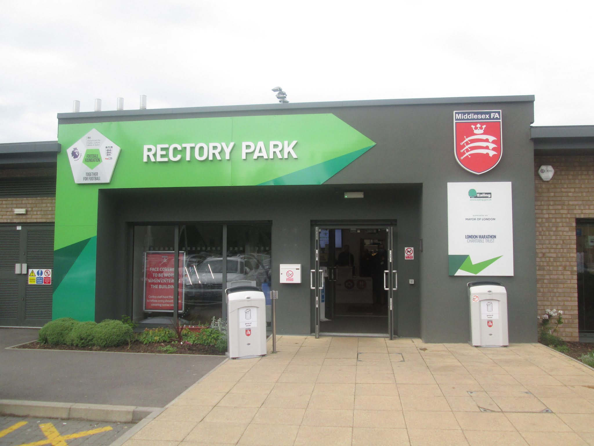 Pie and Mushy Peas: Rectory Park (Middlesex FA Ground)