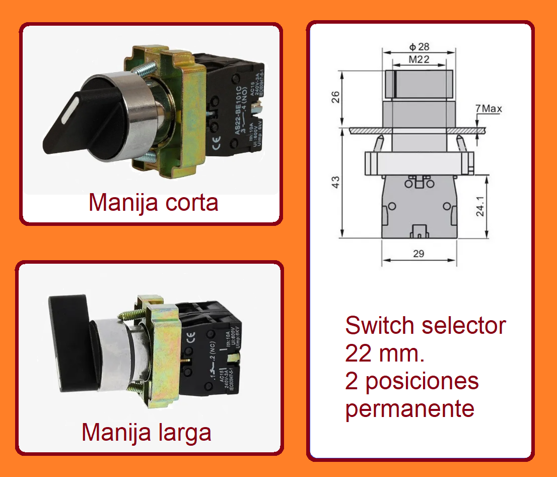 coparoman: Circuitos de control con interruptor selector