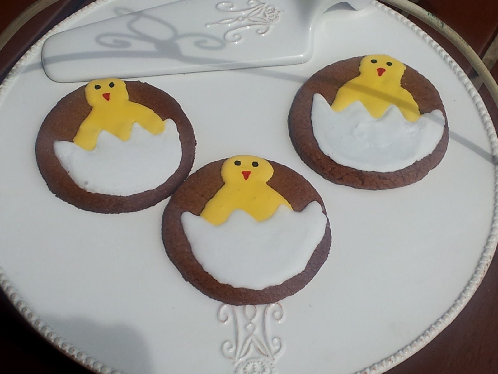 Dulcemielcake Repostería Creativa: Galletas pollito!!!