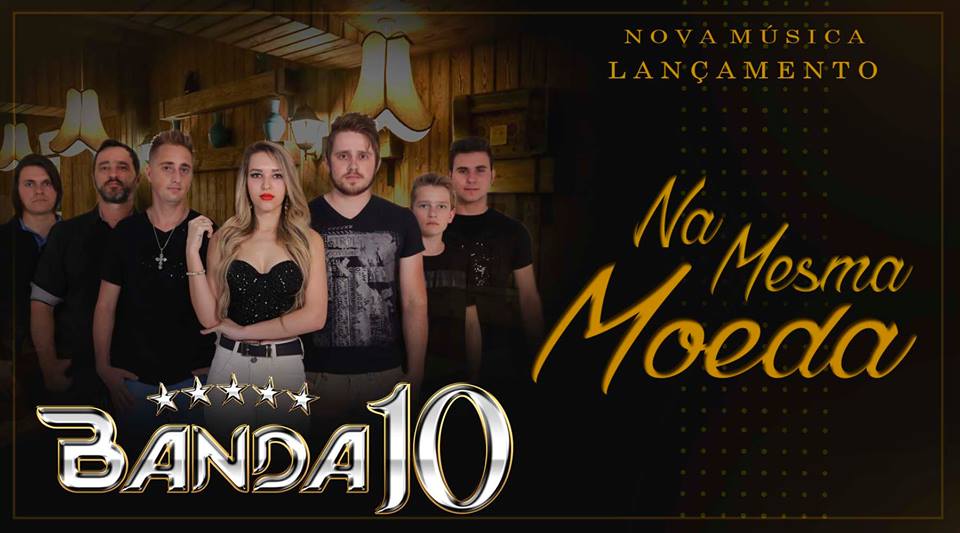 LANÇAMENTO BANDA 10- NA MESMA MOEDA ~ LOJA DE BANDAS