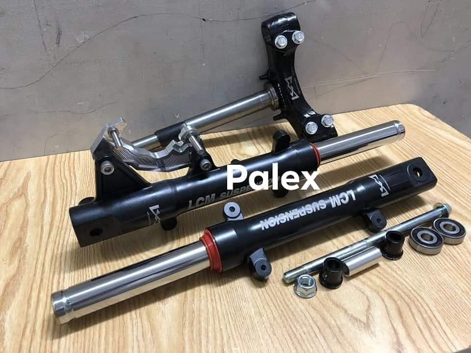 LCM RACING SUSPENSION FRONT FORK Y15ZR 31MM AUTO REBOUND ~ PALEX MOTOR ...
