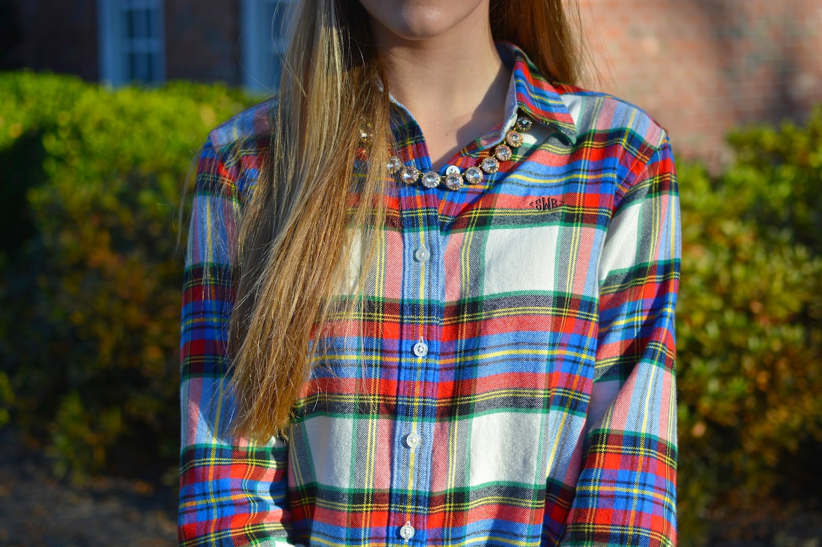 clad in plaid | Poised and Preppy: clad in plaid