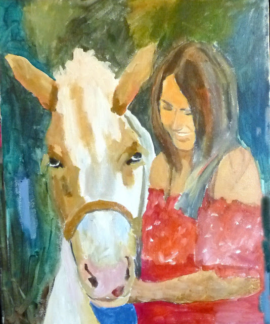 Nancy Standlee Fine Art: Torn Paper Collage, Whitney 13076 (start) Day ...