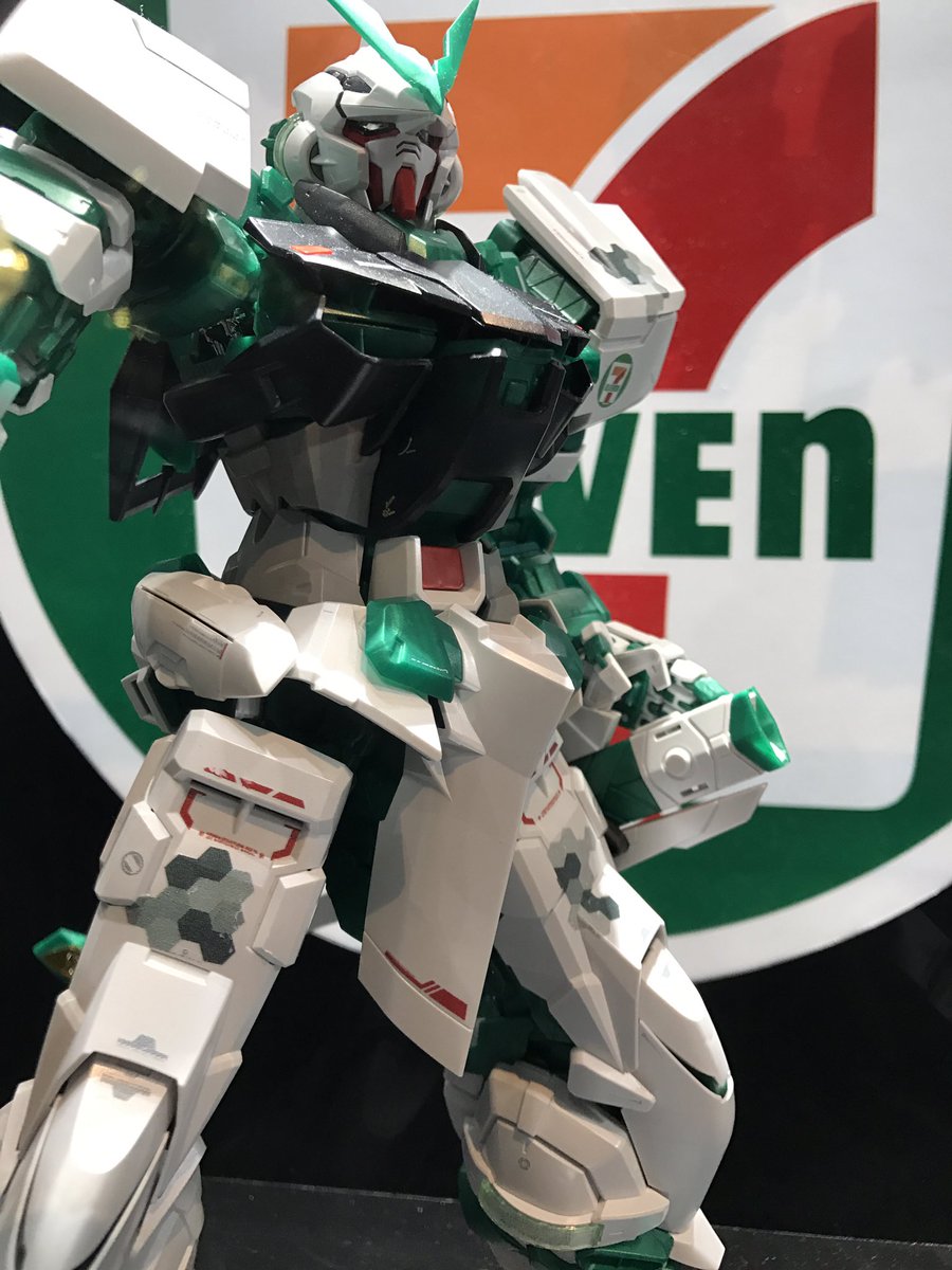 GUNDAM GUY: 7-Eleven Exclusive: PG 1/60 Gundam Astray Green Frame 7 ...
