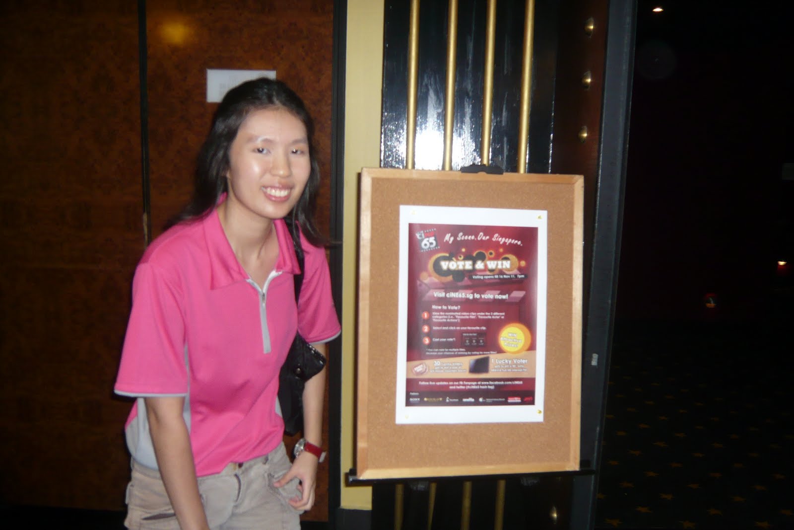 Be Yourself - Minghui: cine65 Film Award @ GV Grand, Great World City