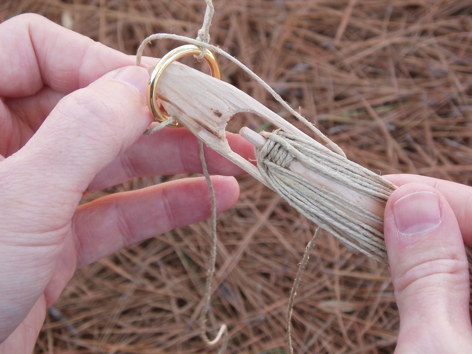 Making A Purse Net - Part 1
