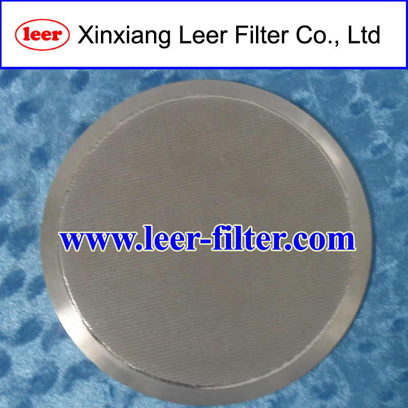 Xinxiang Leer Filter Co., Ltd: Multilayer Sintered Wire Mesh Filter Disc