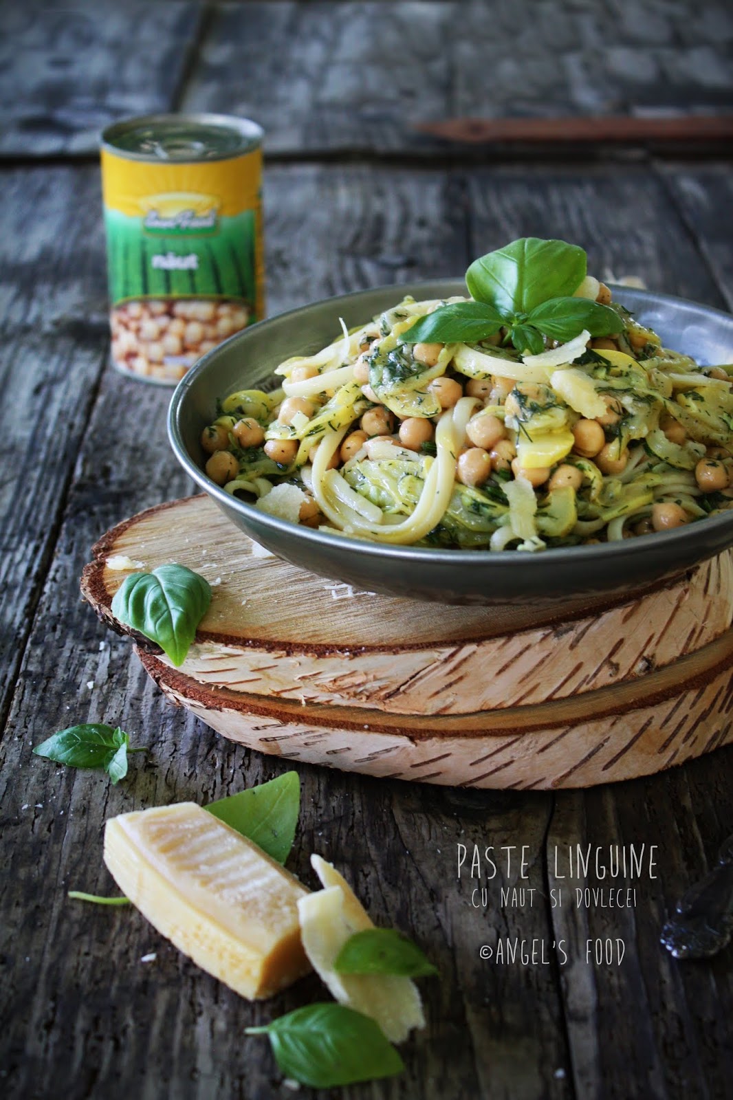 Angel's food: Paste linguine cu naut Sun Food si dovlecel