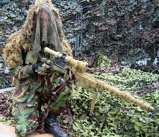 Prepared Camping: Scrim scarf a.k.a. snipers veil