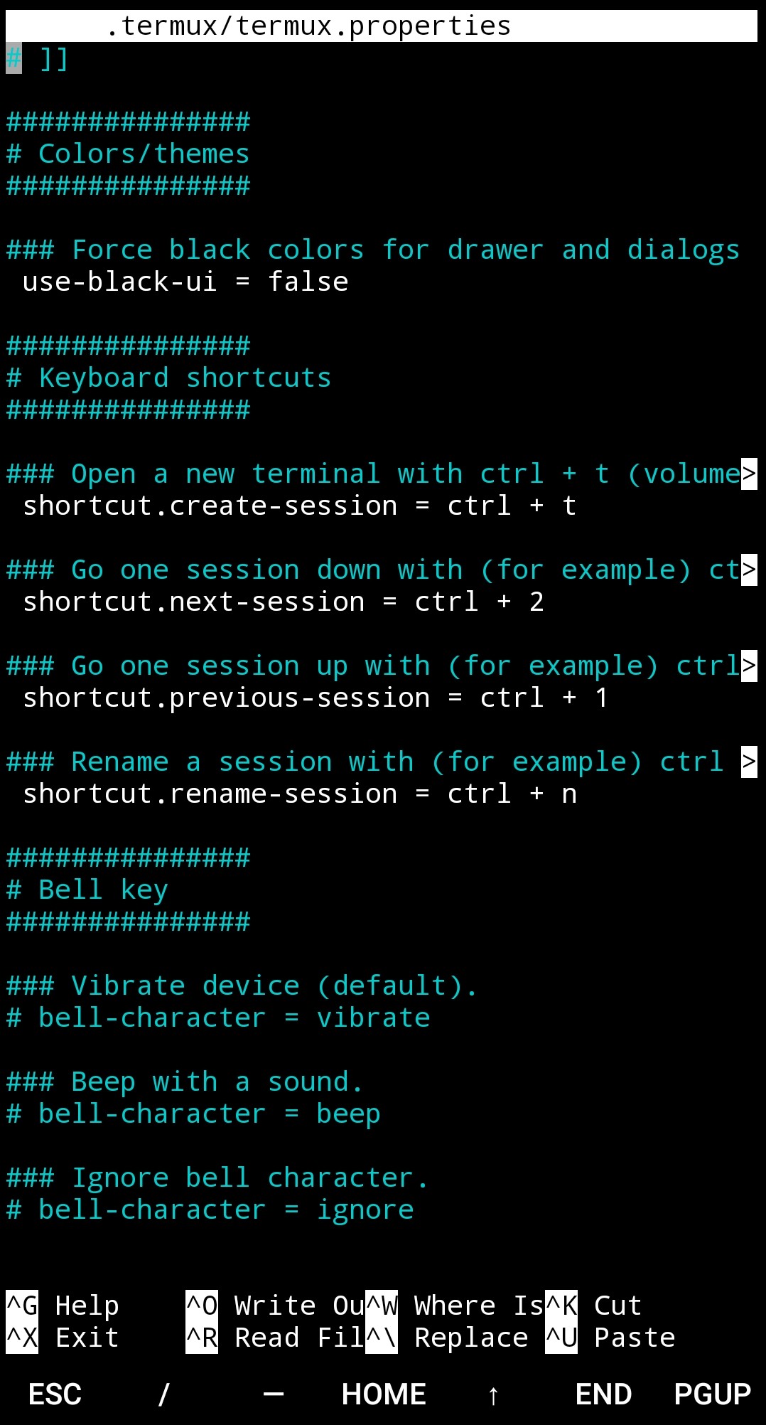 Abrir mais de um terminal no Termux - Habilitando novas janelas ou ...