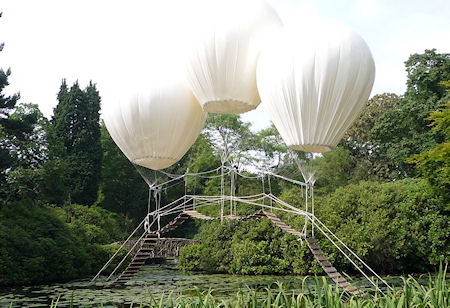 The Presurfer: Magical Bridge Suspended By Three Giant Balloons