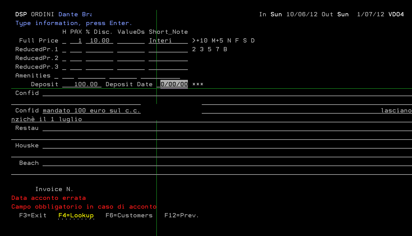 IBMi (AS400) fans only ' Rpg Free Program Sample: How to manage a table through a program with ...