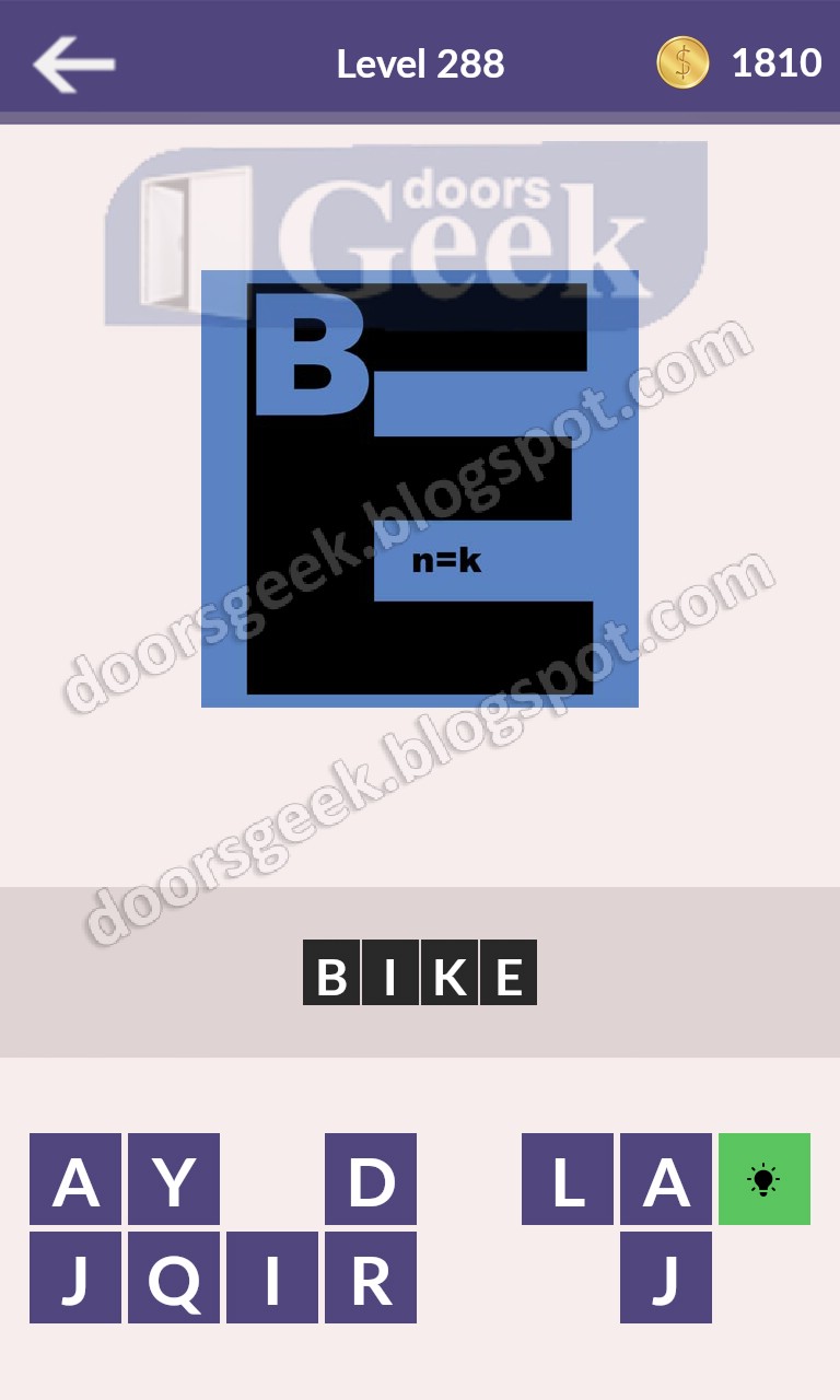 Fun Ways to Think - Level 288 ~ Doors Geek