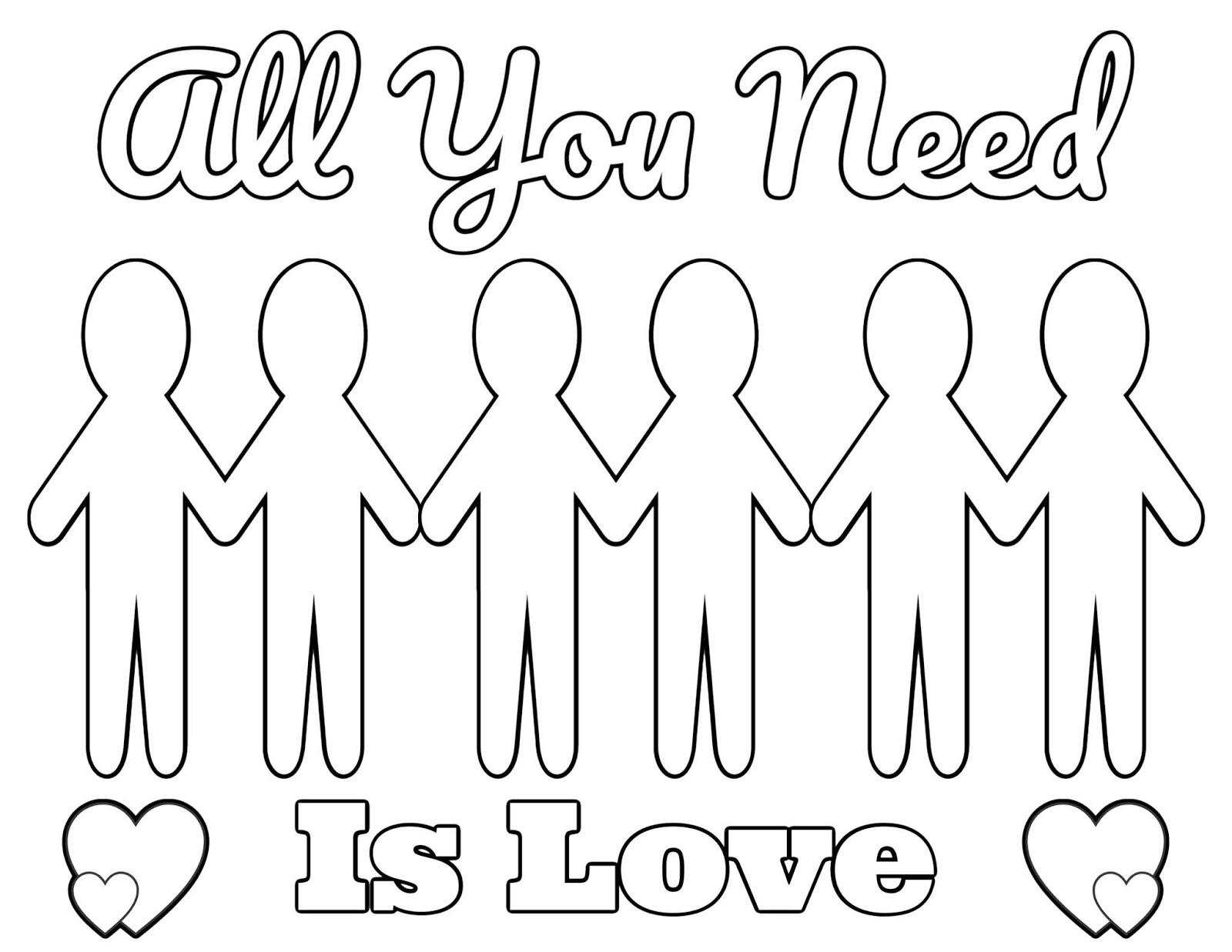 Equality And Diversity Coloring Page Coloring Pages