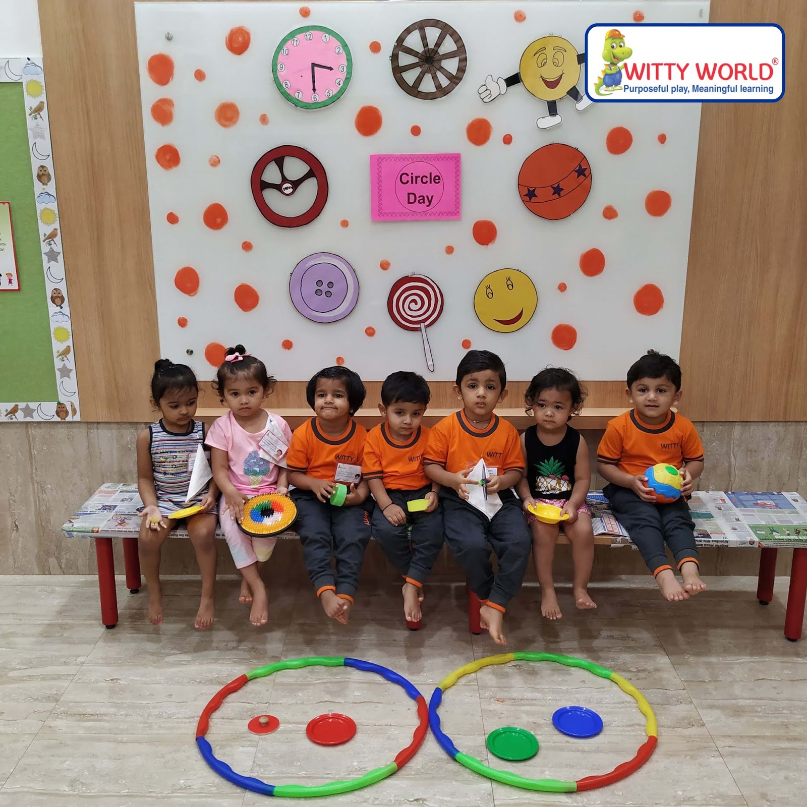 On the top of the World...: Introduction to shape Circle by Playgroup ...