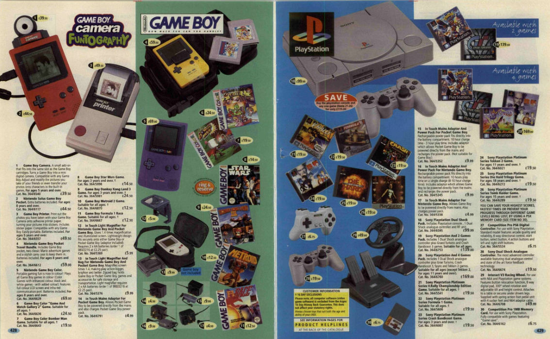 🕹️🎮 The Argos Catalogue & Video Games in the 1970s, 80s & 90s | A Trip ...