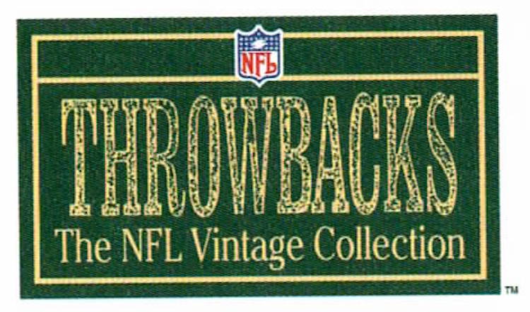 The NFL Throwbacks Collection of Products | Heritage Uniforms and ...