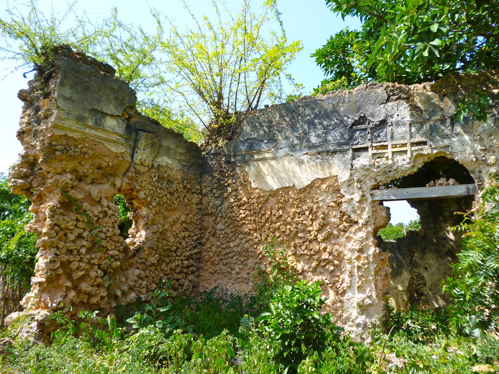 Desi Dixon: Lamu House and Local Ruins at Siyu Fort