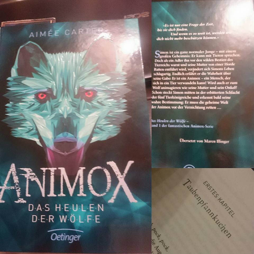 Drakonias Bücherwelt: Rezension "Animox - Das Heulen der Wölfe"