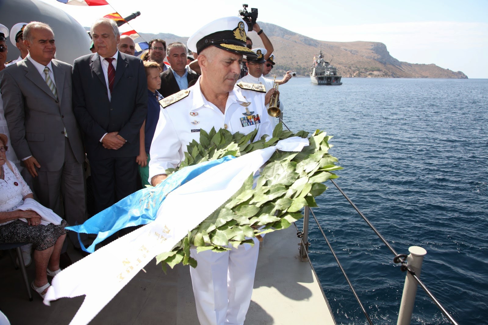 Τελετή 71ης Επετείου από τη Βύθιση του Α/Τ ΒΑΣΙΛΙΣΣΑ ΟΛΓΑ | KRANOSGR