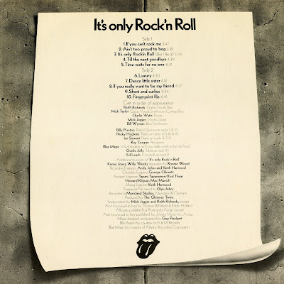 1974 It's Only Rock 'N Roll - The Rolling Stones - Rockronología