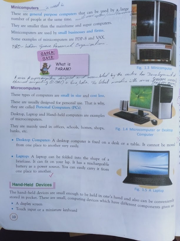 Chapter 1, Types of Computers (PPT + Textbook) -Part 1 ~ Computer, VI Std