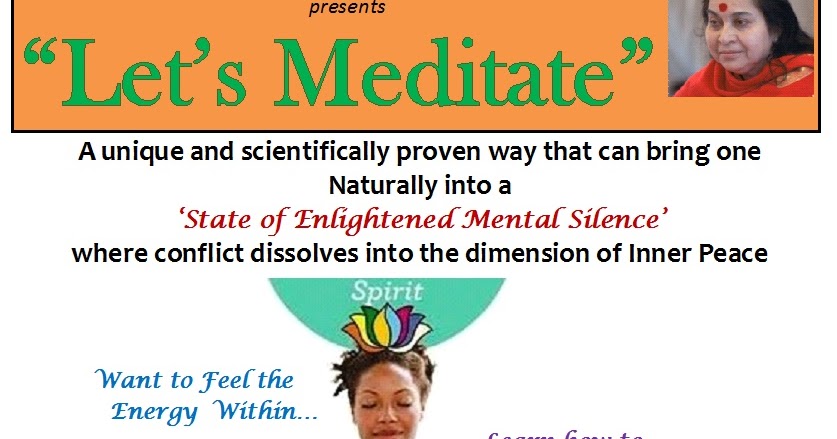 SAHAJA YOGA MEDITATION: Let's Meditate