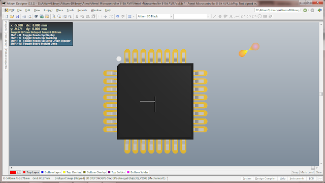 Adding 3D step model | Altium Designer tutorial | electronic2017