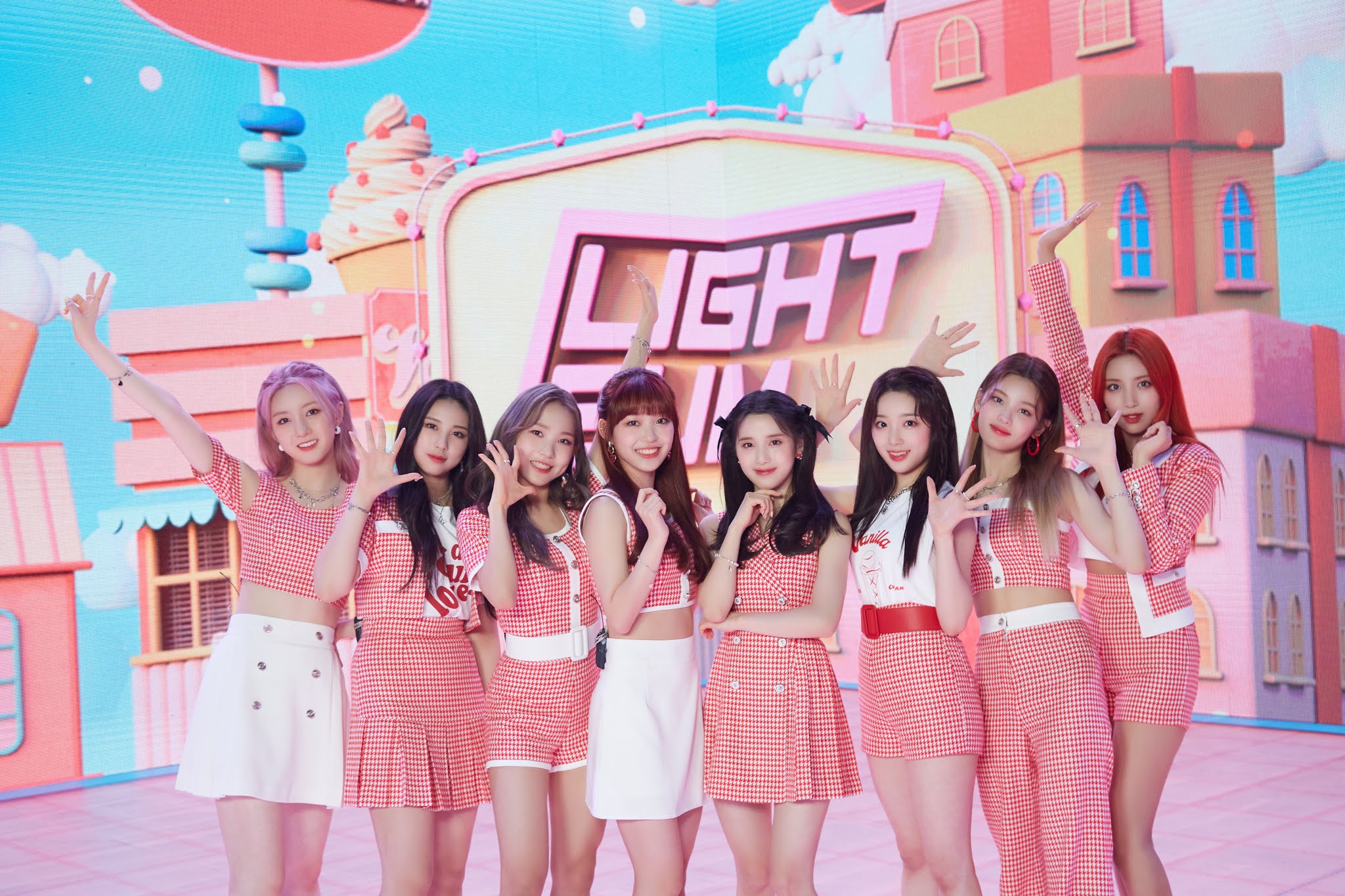 LIGHTSUM, 8-Member Girl Group Shows Girl-Crush Charms in Debut Single ...