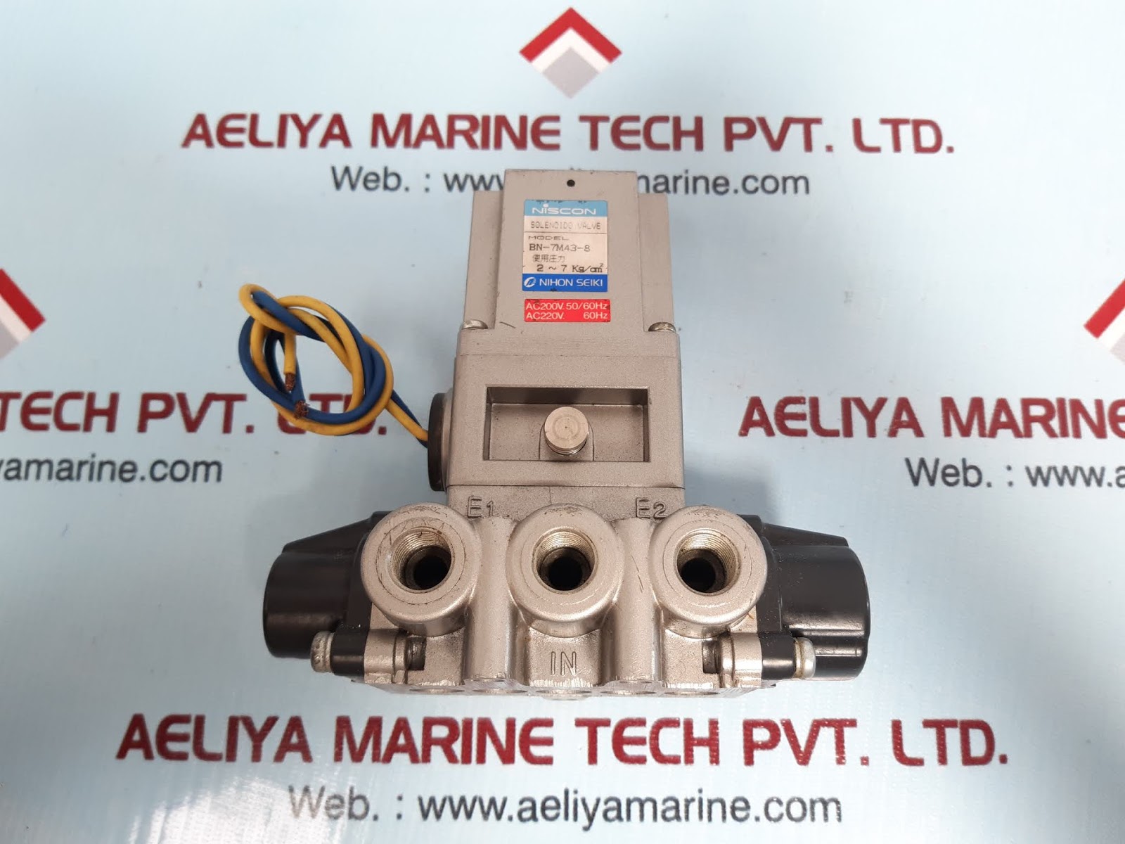 NISCON BN-7M43-8 SOLENOIDO VALVE - Aeliya Marine