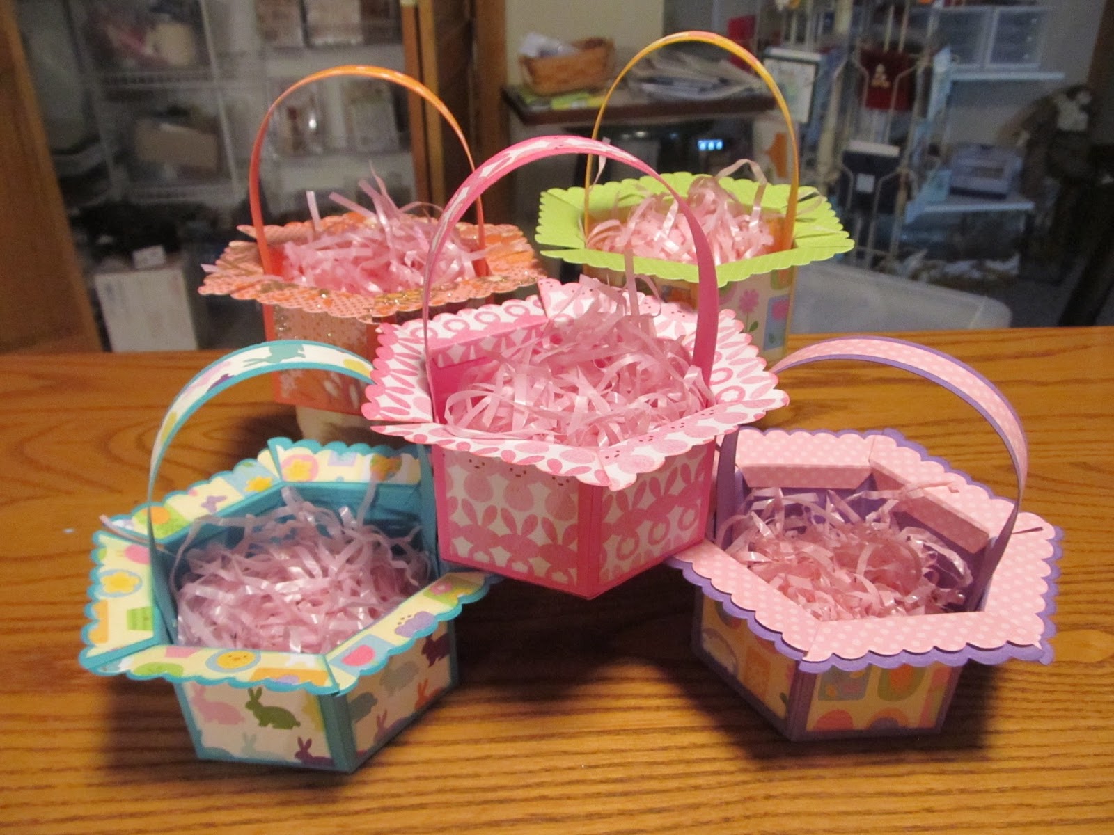 Calla Lily Studio Blog: Stampin Up Window Box Easter Baskets