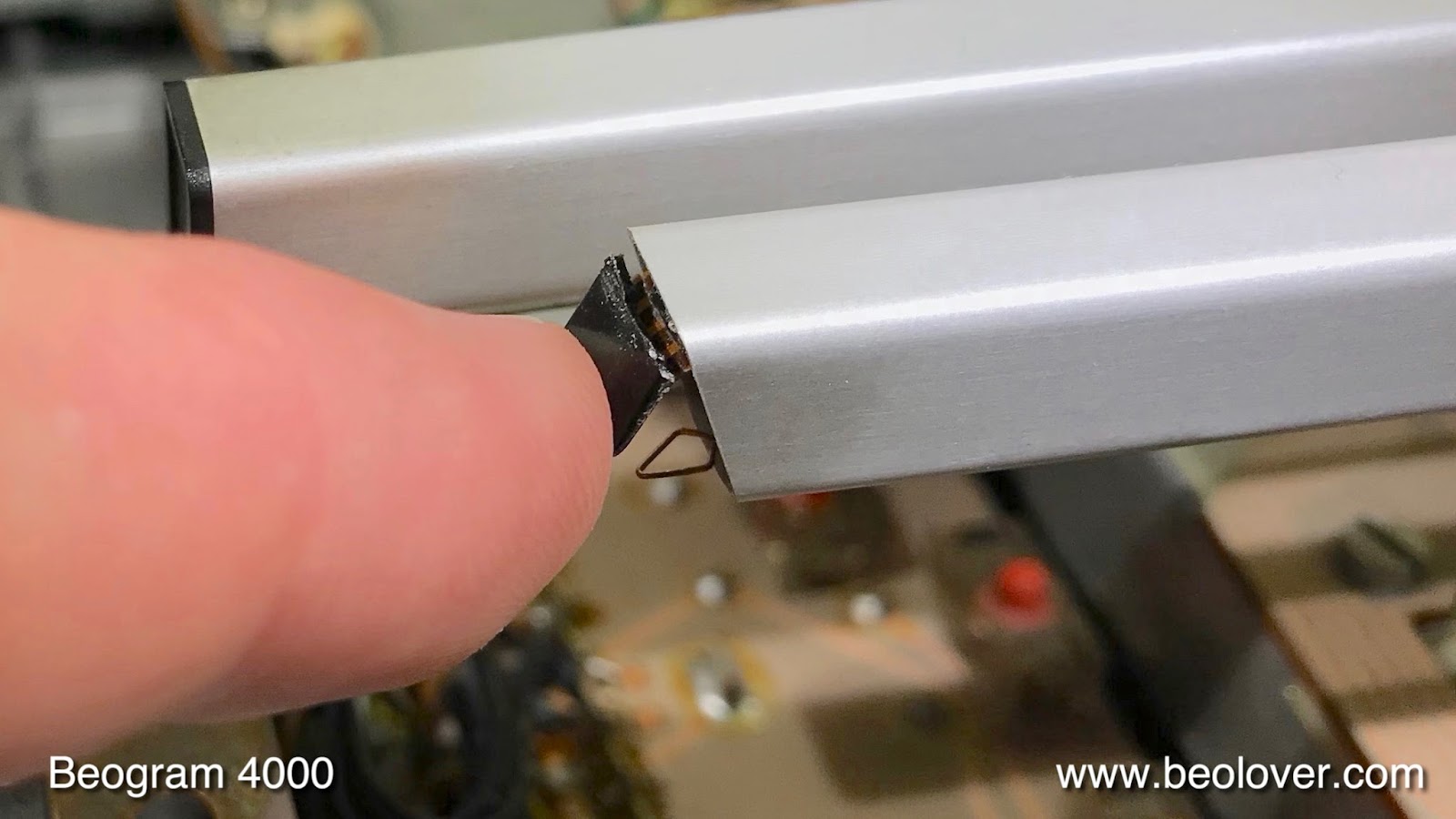 beolover: Beogram 4000: Replacement of a Cracked Cartridge Mount with a ...