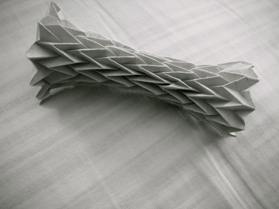 Learning with paper folding: Miura-Ori patterns