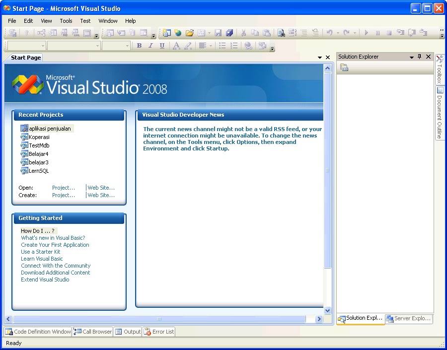 Belajar VB Net: Visual Basic .NET
