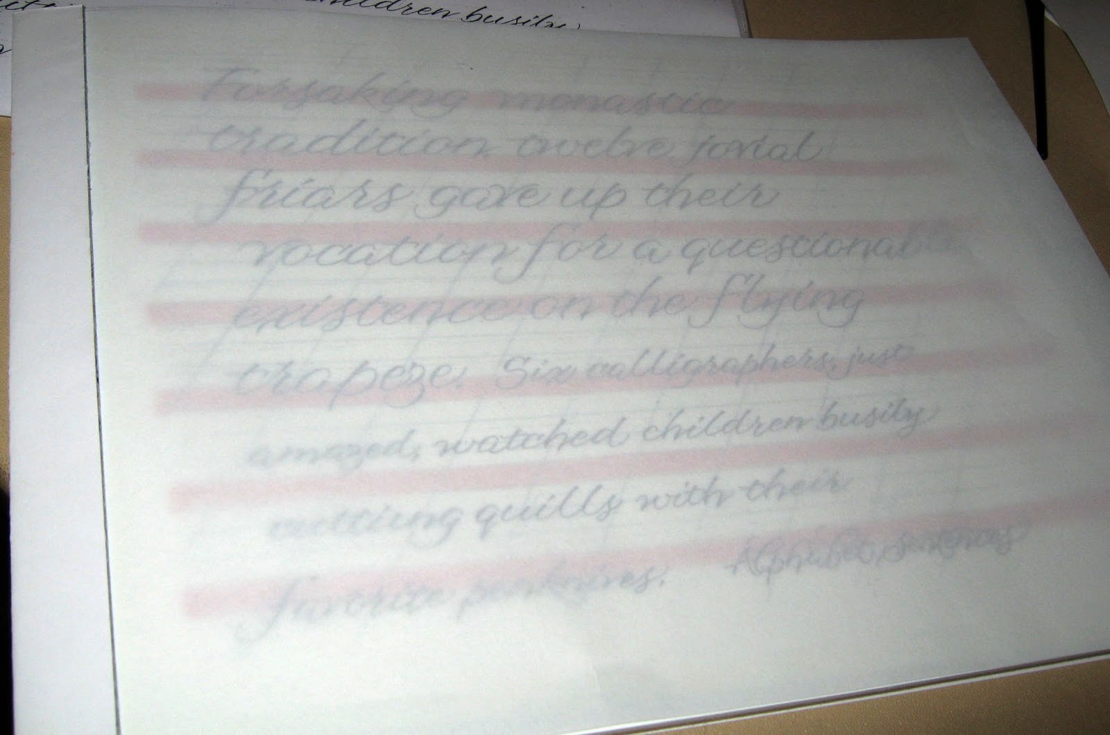 DeAnn Singh Calligraphy: October 24, 2011 - Pointed Pen Variations ...