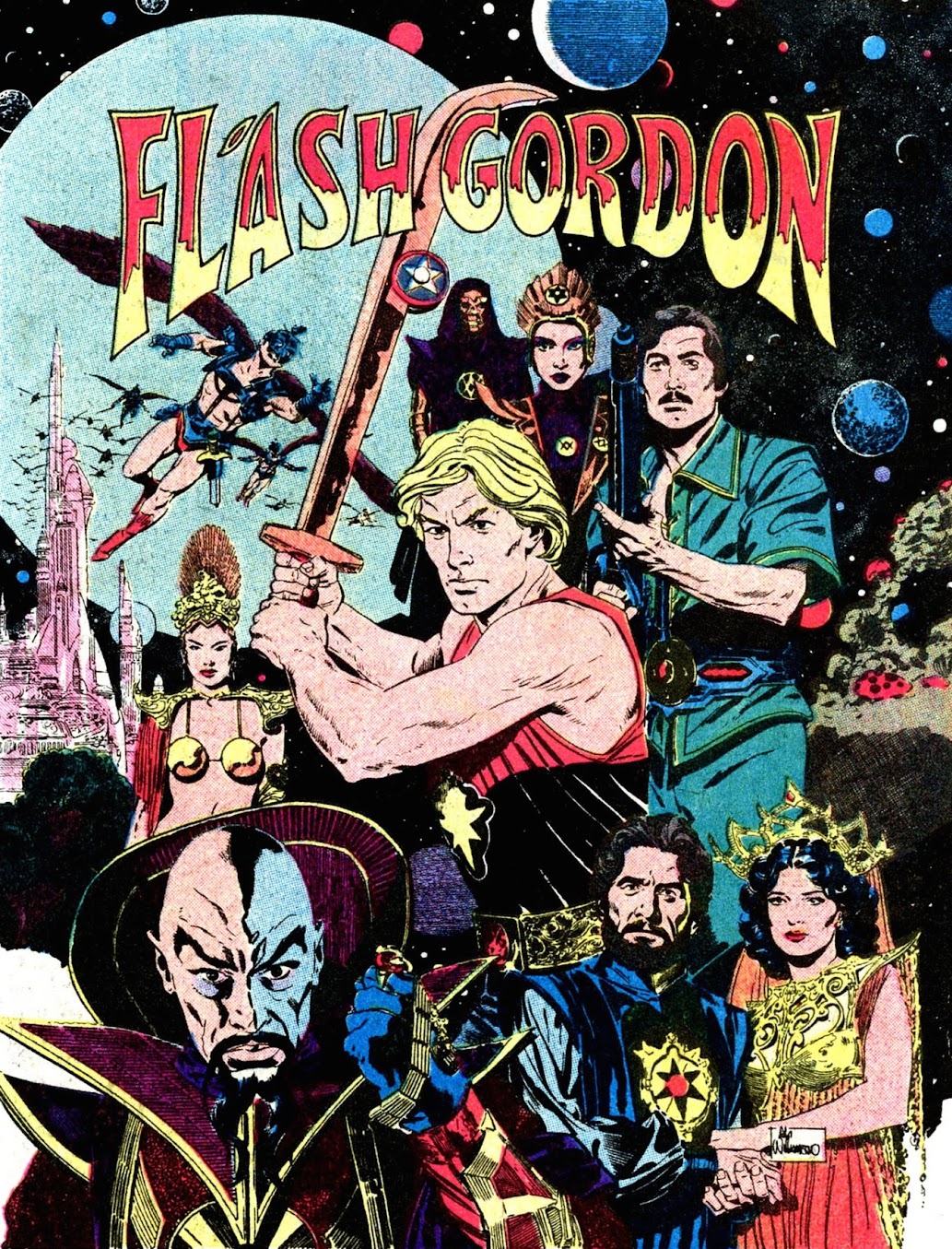 The Geeky Nerfherder: #ArtOfTheDay: 'Flash Gordon' by Al Williamson