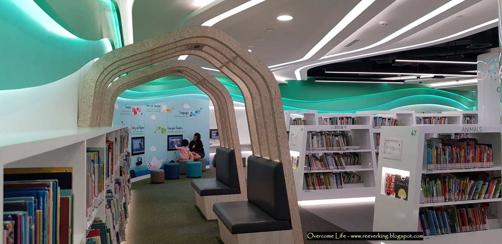 Overcome life: Library@harbourfront at VivoCity - Singapore