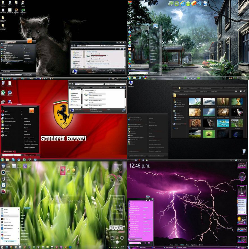 Mix Freeware: Latest Theme Pack For Windows 7