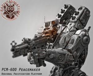 10mm Wargaming: PCM-600 Peacemaker from Baphominiatures